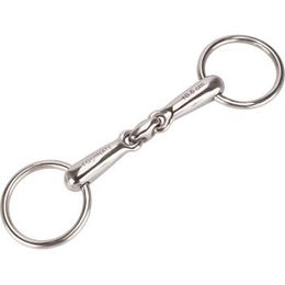 Equinate Pony Wassertrense Edelstahl 16mm doppelt gebrochen 1,6 cm 11,5 cm