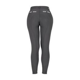 4Riders Reithose Florida Full Grip anthrazit 46 - EU