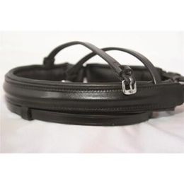 Hans Melzer Horse Equipment Hans Melzer Reithalfter standard schwedisch kombiniert schwarz/silber WB (Warmblut)