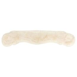 Equinate Mondgurt anatomisch mit synthetischem Lammfell naturfarben 70 cm