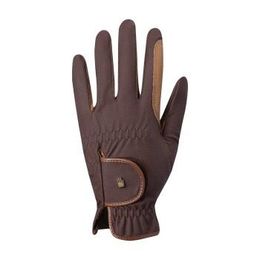 Roeckl Sporthandschuhe Roeckl Reithandschuhe Malta mokka 8 cm