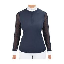4Riders Turnier-Langarmshirt M&uuml;nchen navy 34 - EU