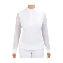 4Riders Turnier-Langarmshirt M&uuml;nchen wei&szlig; 44 - EU