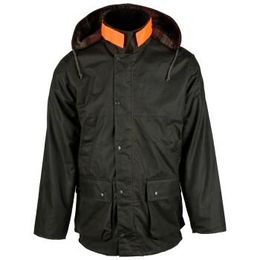 ROMNEYS Wachsjacke New England Jager oliv L - INT