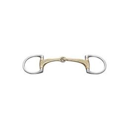 HS Sprenger Sprenger Olivenkopfgebiss Dynamic RS mit D-f&ouml;rmigem Ring 16 mm einfach gebrochen 12,5 cm