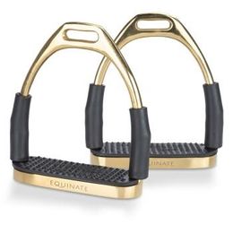 Equinate Sicherheitssteigb&uuml;gel Fremont gold 10 cm