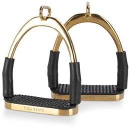 Equinate Sicherheitssteigb&uuml;gel Charles gold 10 cm
