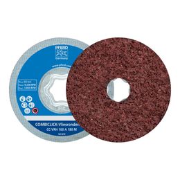Pferd TOOLS COMBICLICK harte Vliesronde CC &Oslash; 100mm A180M f&uuml;r Feinschliff und Finish mit Winkelschleifer (42000031)
