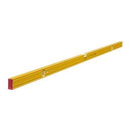 Stabila Wasserwaage 80 AS-2 180cm Alu.gelb &plusmn; 0,5 mm/m (19175)