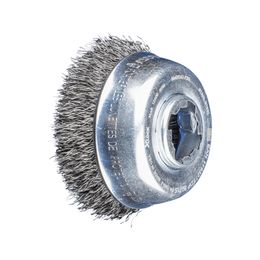 Pferd TOOLS Topfb&uuml;rste ungezopft TBU &Oslash;75 Bohrung 22,2 mm/X-LOCK Stahl-Draht-&Oslash;0,30 Winkelschleifer (43469006)
