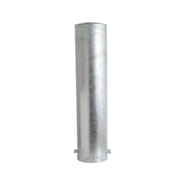 Schake Absperrpfosten Typ 40272BG, ortsfest, zum Einbetonieren, &Oslash; 273mm, Gesamtl&auml;nge:2000mm, gelb/schwarz)