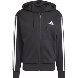 Adidas 3S FL Kapuzenjacke Herren - Gr&ouml;&szlig;e S - schwarz