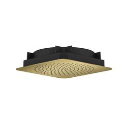 Hansgrohe AXOR Citterio C Kopfbrause 28814950 270 1jet PowderRain, Decke brushed brass