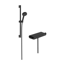 Hansgrohe Activera Select S Brausesystem 28087670 95 mm Brausekopf, 2jet, Aufputz, matt schwarz