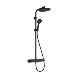 Hansgrohe Activera S Brausesystem 28638670 240 mm Brausekopf, 1jet, matt schwarz