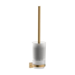 Hansgrohe AddStoris S Toilettenb&uuml;rstenhalter 41782140 Wandmontage, brushed bronze
