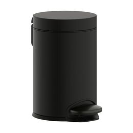 Hansgrohe AddStoris Treteimer 41775340 Fassungsverm&ouml;gen 3 l, freistehend, brushed black chrome
