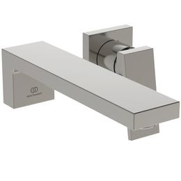 Ideal Standard Extra Wand-Waschtischarmatur BD510GN 167x279x107 mm, Unterputz Bausatz 2, silver storm