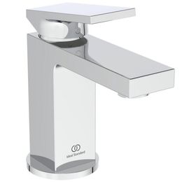 Ideal Standard Piccolo Extra Waschtischarmatur BD502AA 64x167x153 mm, mit Ablaufgarnitur, Ausladung 100mm, verchromt