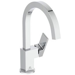 Ideal Standard Extra Waschtischarmatur BD505AA 90x221x307 mm, hoher Auslauf, ohne Ablaufgarnitur, verchromt