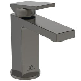 Ideal Standard Extra Waschtischarmatur BD500A5 64x178x165 mm, mit Ablaufgarnitur, Ausladung 111mm, magnetic grey