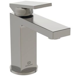 Ideal Standard Extra Waschtischarmatur BD500GN 64x178x165 mm, mit Ablaufgarnitur, Ausladung 111mm, silver storm