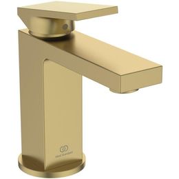 Ideal Standard Extra Waschtischarmatur BD500A2 64x178x165 mm, mit Ablaufgarnitur, Ausladung 111mm, brushed gold