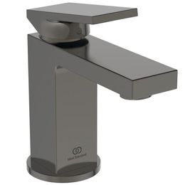 Ideal Standard Piccolo Extra Waschtischarmatur BD502A5 64x167x153 mm, mit Ablaufgarnitur, Ausladung 100mm, magnetic grey