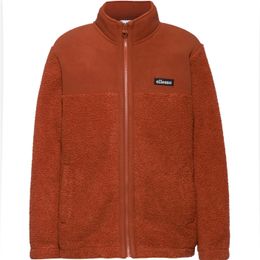 Ellesse Furry Fleecejacke Herren - Gr&ouml;&szlig;e L - braun
