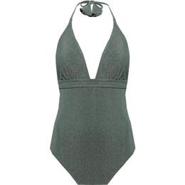 Mistral Badeanzug Damen - Gr&ouml;&szlig;e M - oliv