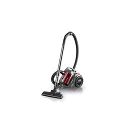 Cleanmaxx Zyklon-Staubsauger 800W schwarz/rot