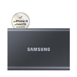 Samsung Portable SSD T7 USB 3.2 Gen 2 - 1 TB Grau