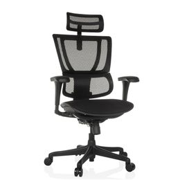 hjh OFFICE Luxus Chefsessel ERGOHUMAN SLIM ECO F GEN2 Netzstoff mit Armlehnen (h&ouml;henverstellbar)