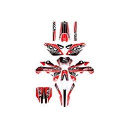 Dekor / Sticker Kit Voca Bestia rot f&uuml;r Rieju MRT 50