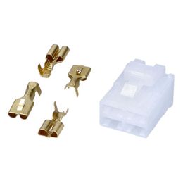 Stecker 4-Pin f&uuml;r Spannungsregler / Gleichrichter f&uuml;r GY6, Kymco, CPI, Honda, Minarelli, Peugeot, Derbi, Gilera