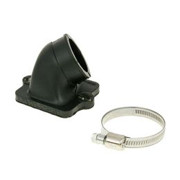 Ansaugstutzen Malossi MHR NBR 26/30mm schr&auml;g f&uuml;r Piaggio