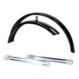 Schutzblech Metall Schwarz 540mm 55mm f&uuml;r Mofa, Moped, Mokick