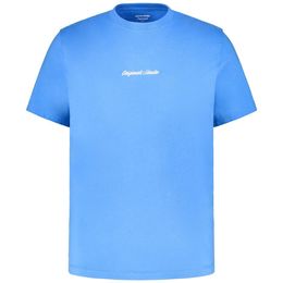 Jack & Jones Herren Gro&szlig;e Gr&ouml;&szlig;en | Jack&Jones T-Shirt mit Label-Stickerei Farbe marine Gr&ouml;&szlig;e: 8XL