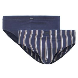 Herren Gro&szlig;e Gr&ouml;&szlig;en | Ceceba Doppelpack Slips aus Baumwolljersey, elastisch und weich Farbe blau Gr&ouml;&szlig;e: 12