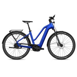 Flyer G1 Gotour 7.23 Auto Performance Line CX 750 Wh - S - E-Bike Trekking - Enzian Blue Gloss