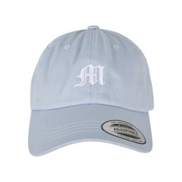 Snapback Cap MisterTee "MisterTee Unisex Letter Lightblue Low Profile Cap", Herren, Gr. onesize, m, 100% Baumwolle, unifarben, Caps