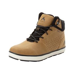 Winterstiefel McKINLEY "Nell II MID AQ", Damen, Gr. 40, braun (braun light, schwarz night, wei&szlig;), Schuhe Winterstiefel, Snowboots, Winterboots, Winterschuhe, wasserdicht