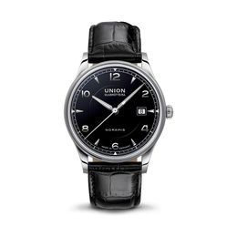 Union Glash&uuml;tte Union Glash&uuml;tte Unisexuhr Noramis Datum D0164071605700
