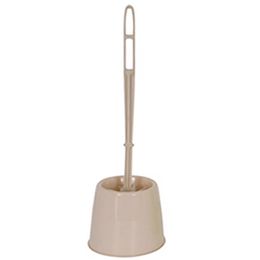 Spirella WC-B&uuml;rstengarnitur beige &Oslash; 12,5 x 38 cm