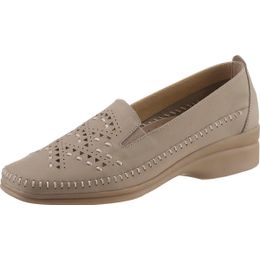 Damen Slipper beige, Gr&ouml;&szlig;e 38