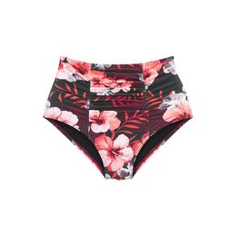 Lascana Highwaist-Bikini-Hose 'Loria' mehrfarbig Gr. 36. Nachhaltig.