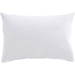Biberna unisex Bettw&auml;sche wei&szlig;, Gr&ouml;&szlig;e 80x80 cm, - 2 Kissenbez&uuml;ge