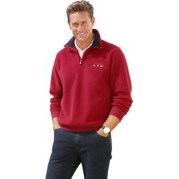 Catamaran Herren Fleeceshirt bordeaux Gr&ouml;&szlig;e 44/46