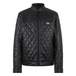 Philipp Plein Eco Leather Padded Jacket