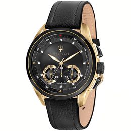 Maserati R8871612033 Herren-Chronographenuhr mit schwarzem Zifferblatt